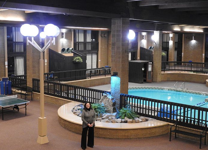For winter months, Alpena Ramada opens its pool to a cold community ...